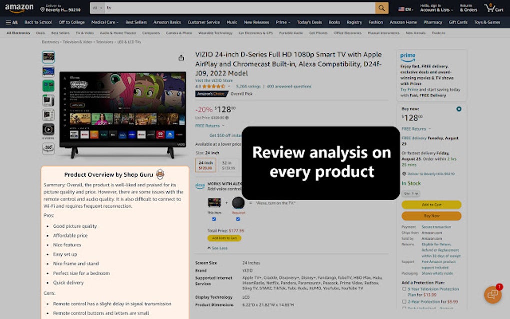 ShopGuru AI - Amazon Shopping Assistant para Google Chrome - Extensão Download