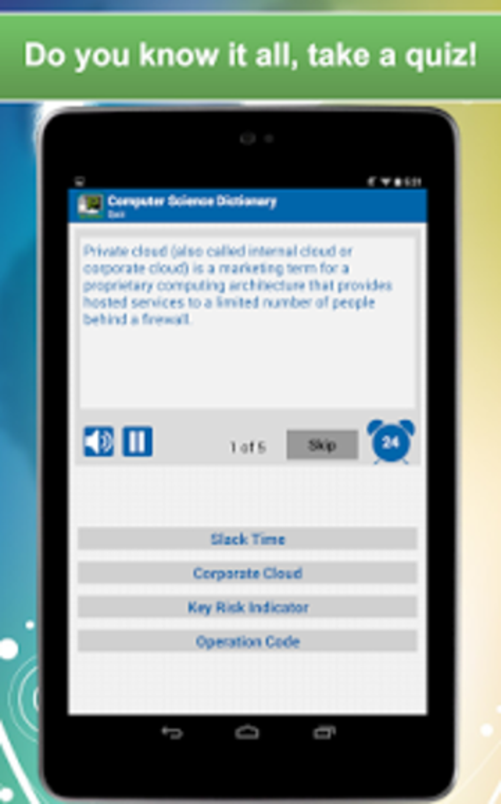 Computer Science Dictionary Android 