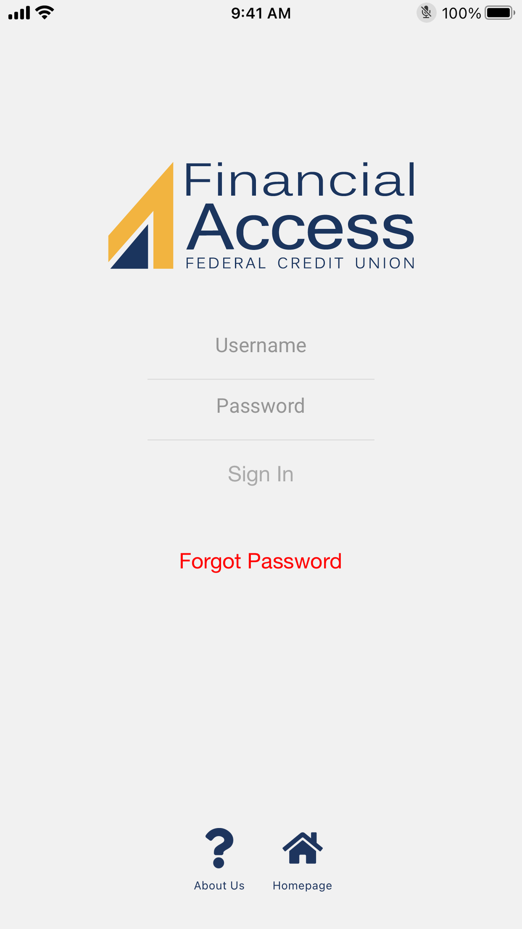 Financial Access FCU for iPhone - Download