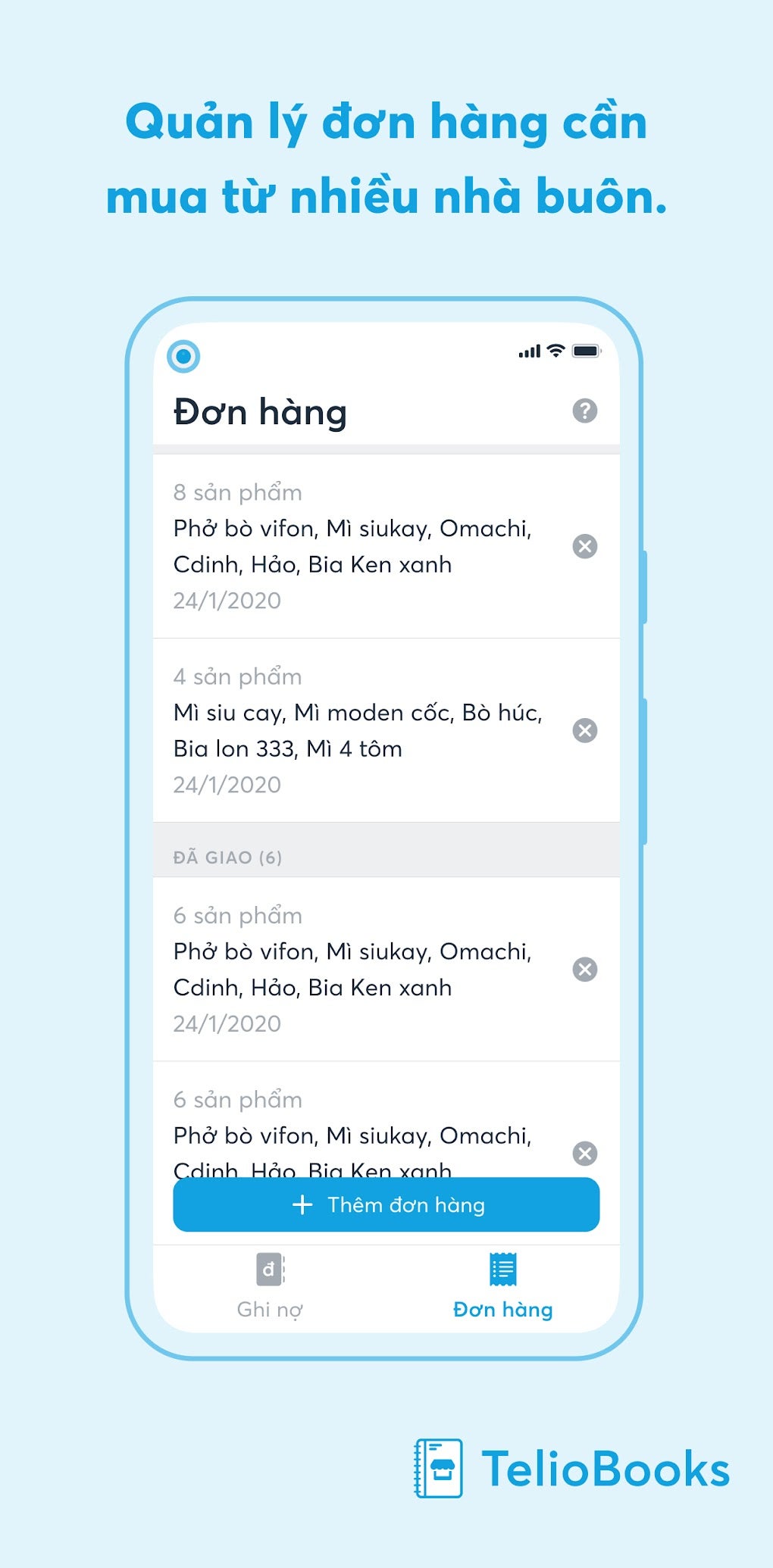 TelioBooks Quản lý cửa hàng đ for Android - Download
