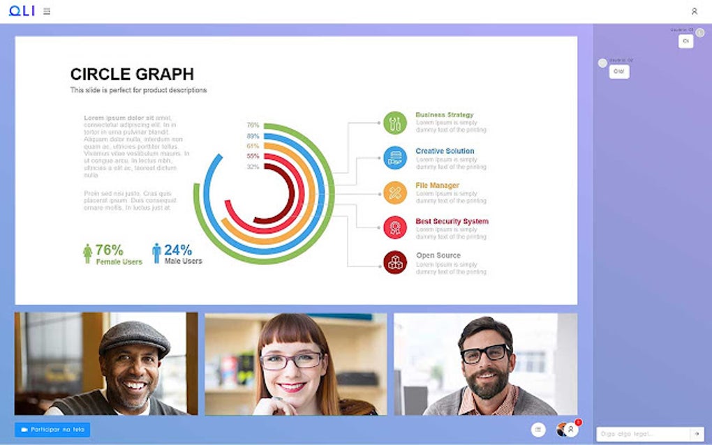 Oli - Compartilhamento de tela for Google Chrome - Extension Download