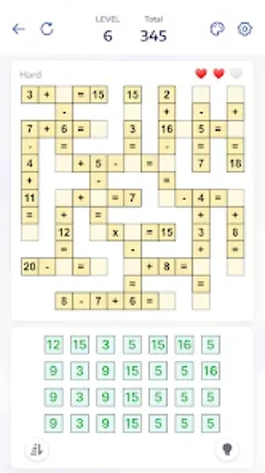 Math Puzzle Games Crossmath Android 
