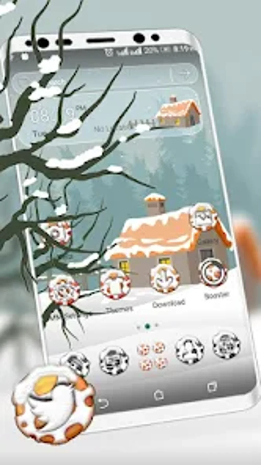 Winter House Launcher Theme per Android - Download