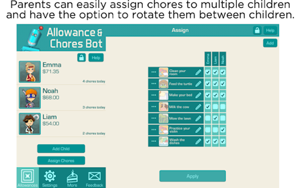 Chores Allowance Bot for Android - Download
