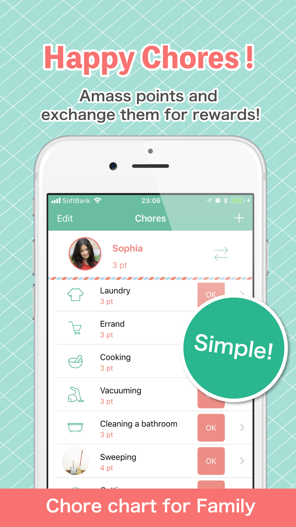 Happy Chores for iPhone - Download