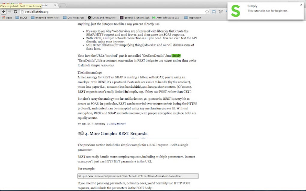 Simply for Google Chrome - Extension Download