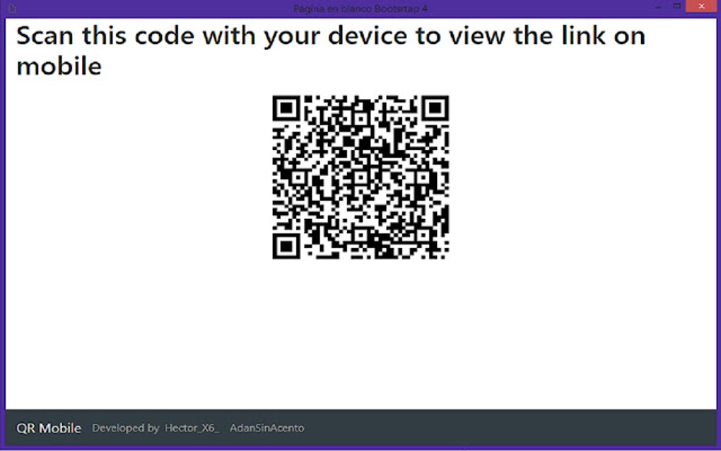 QR Mobile für Google Chrome - Erweiterung Download
