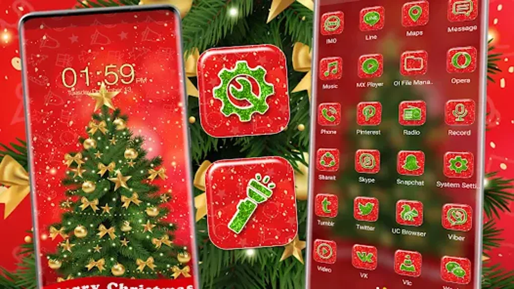Christmas Tree Theme para Android - Descargar