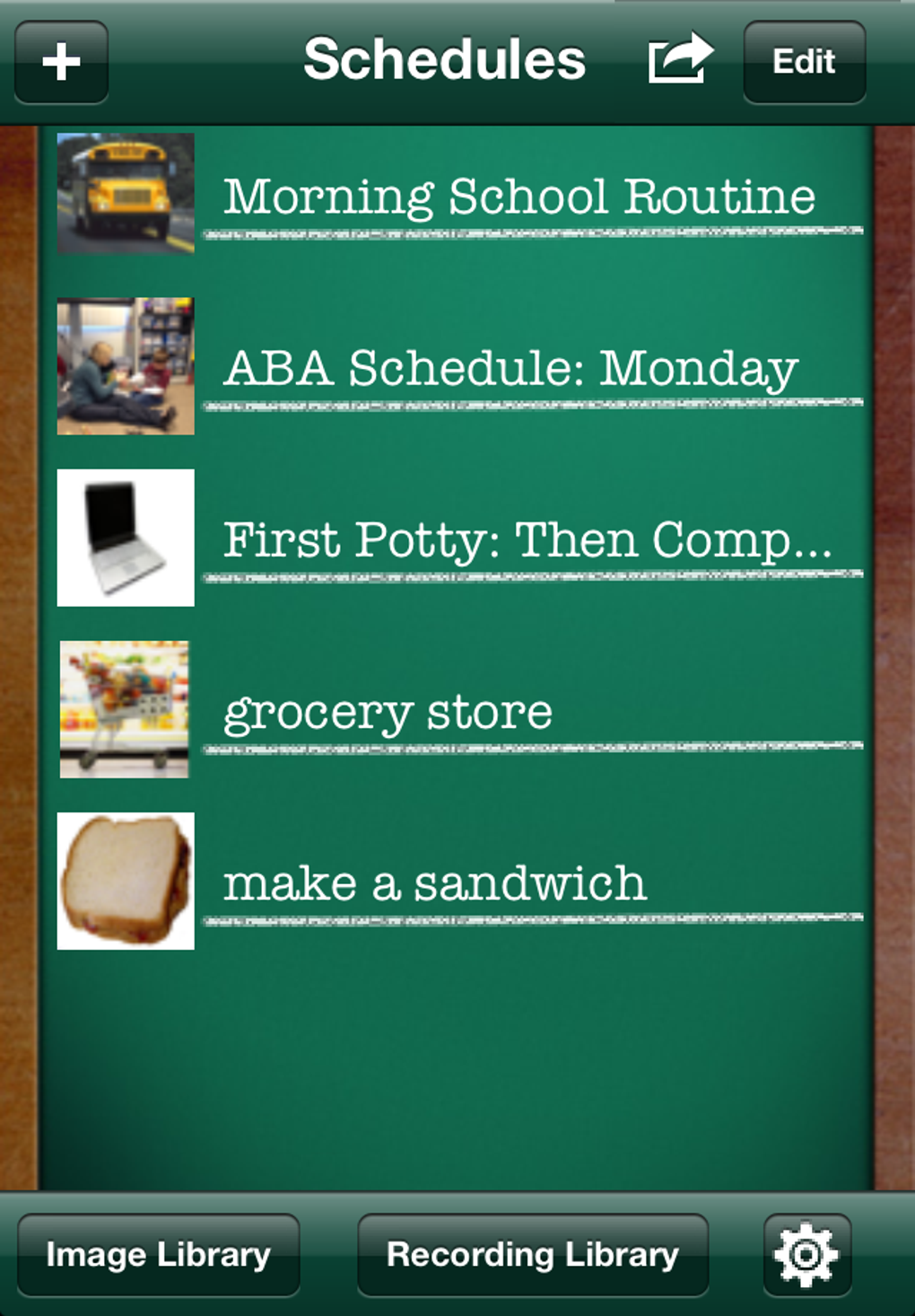 First Then Visual Schedule for iPhone - Download