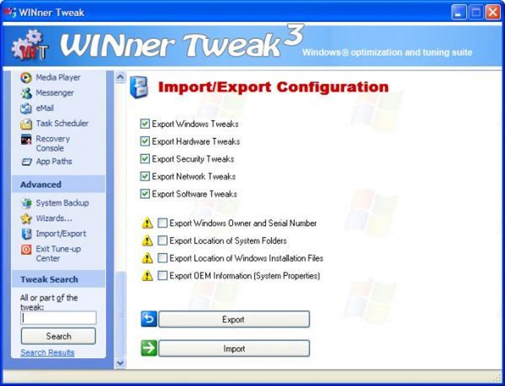 WINner Tweak Pro - Download