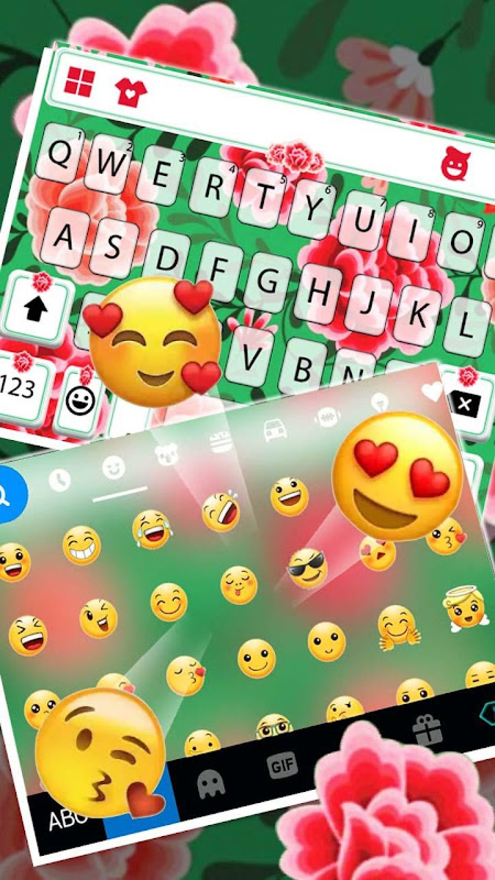 Folk Flower Pattern Keyboard Theme APK for Android - Download