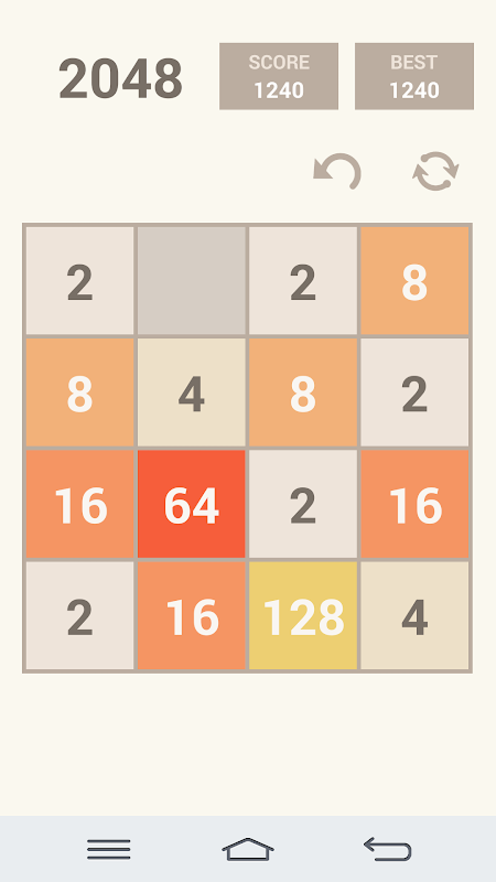 2048 APK para Android - Descargar
