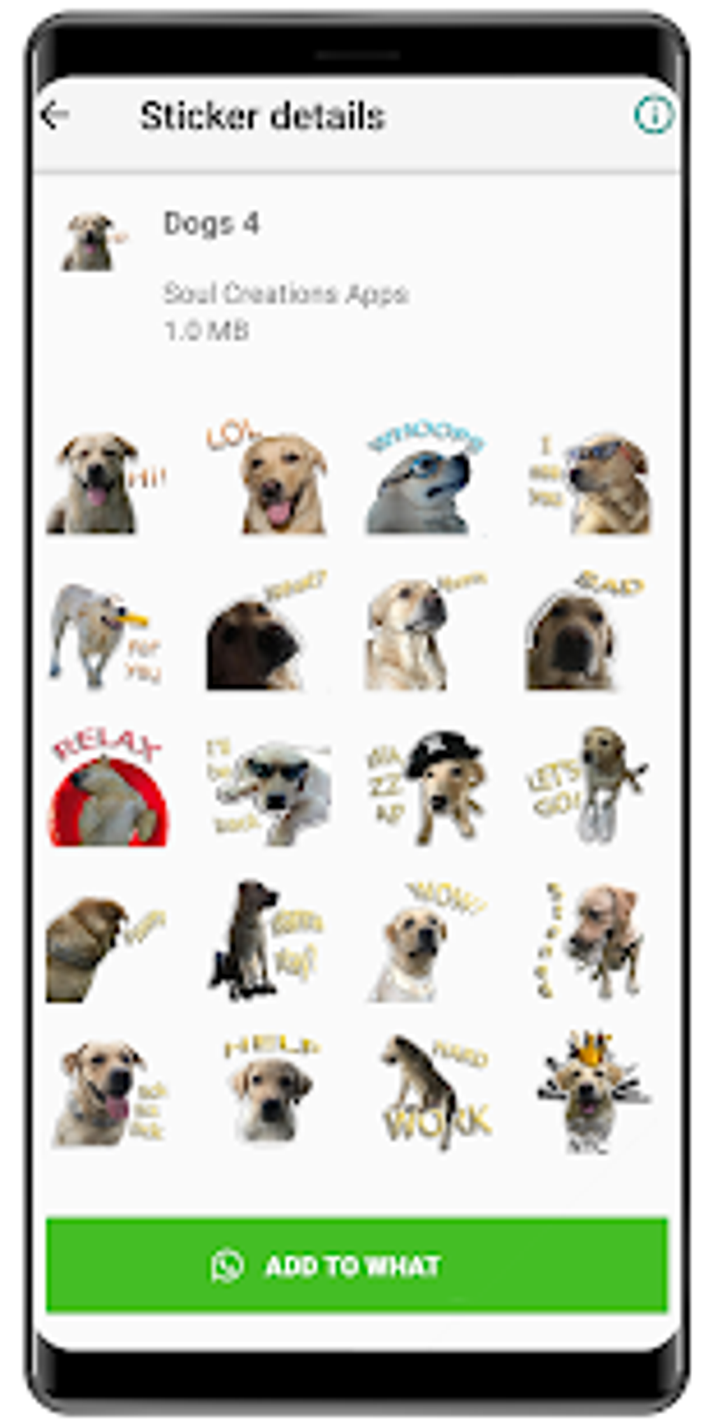 WAStickerApps Dog meme Dog sticker 2019 per Android - Download