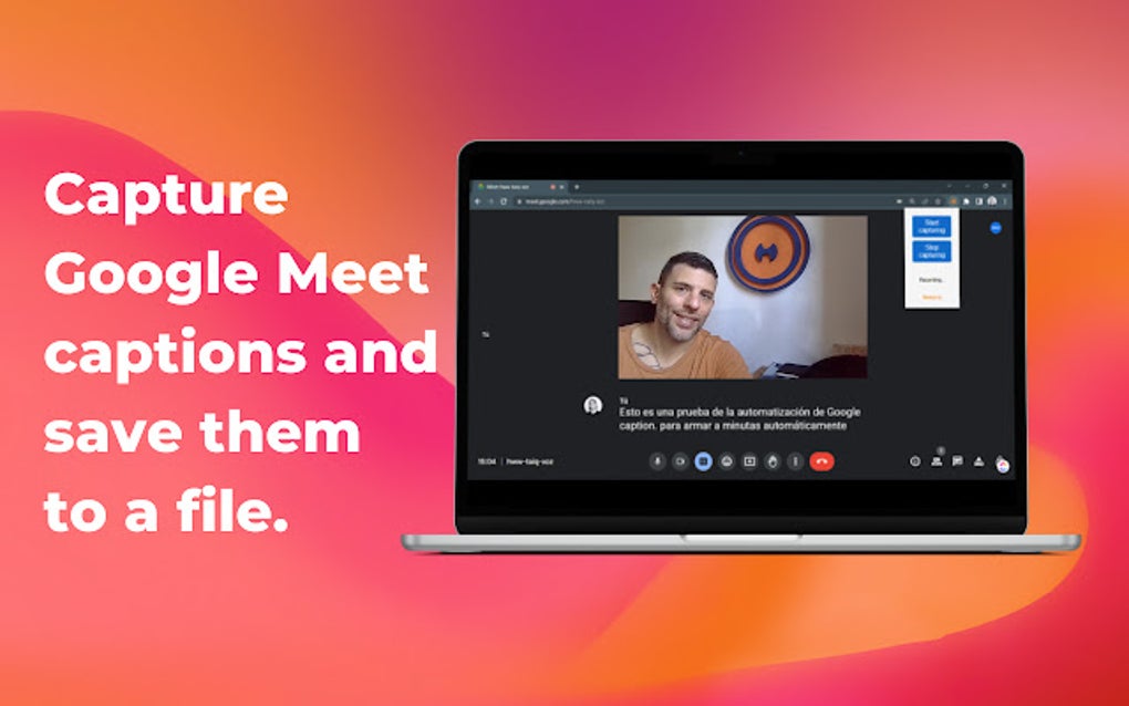 Google Meet Captions Capture for Google Chrome - Extension Download