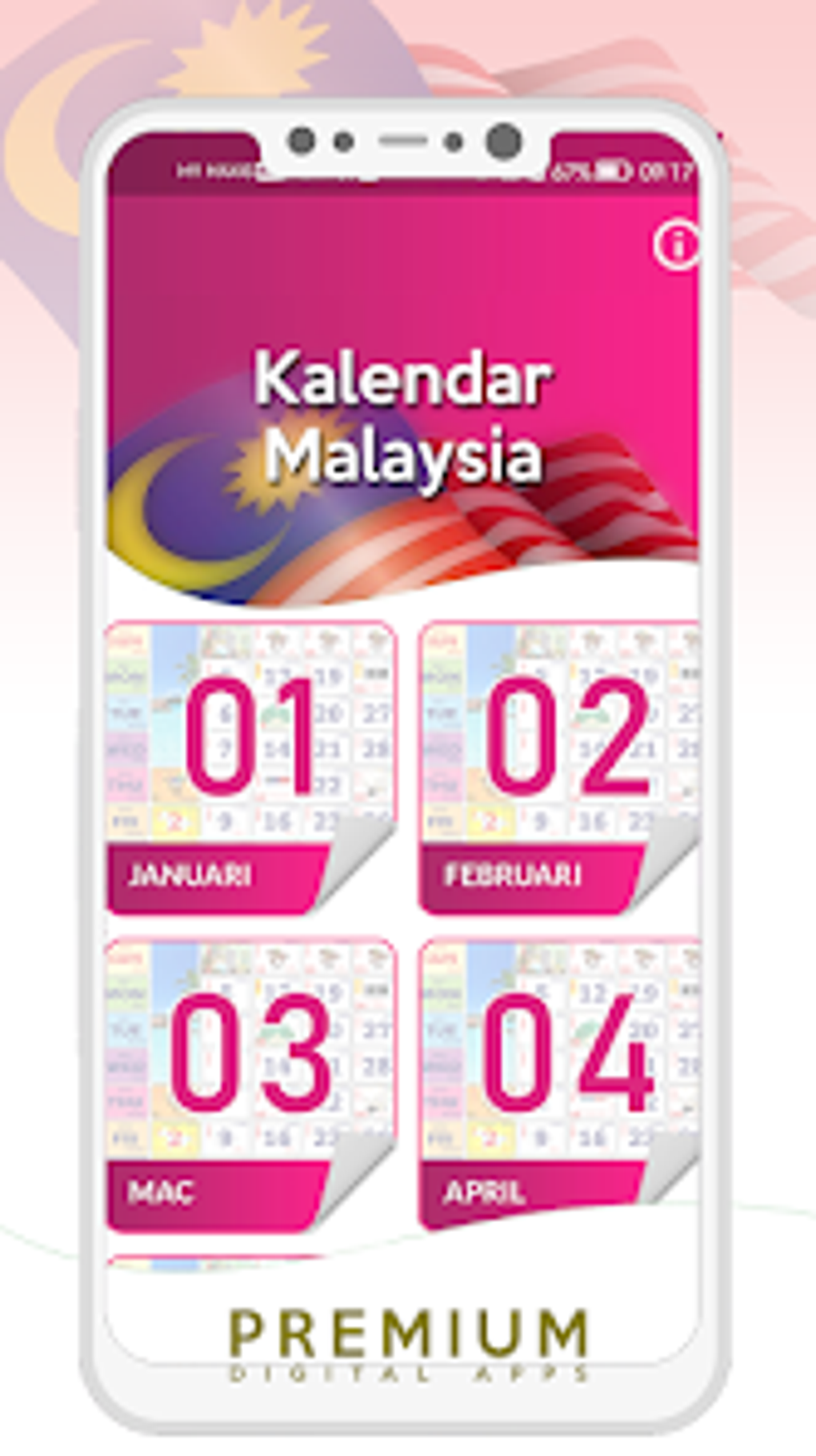 Kalendar Malaysia 2023 cho Android - Tải về