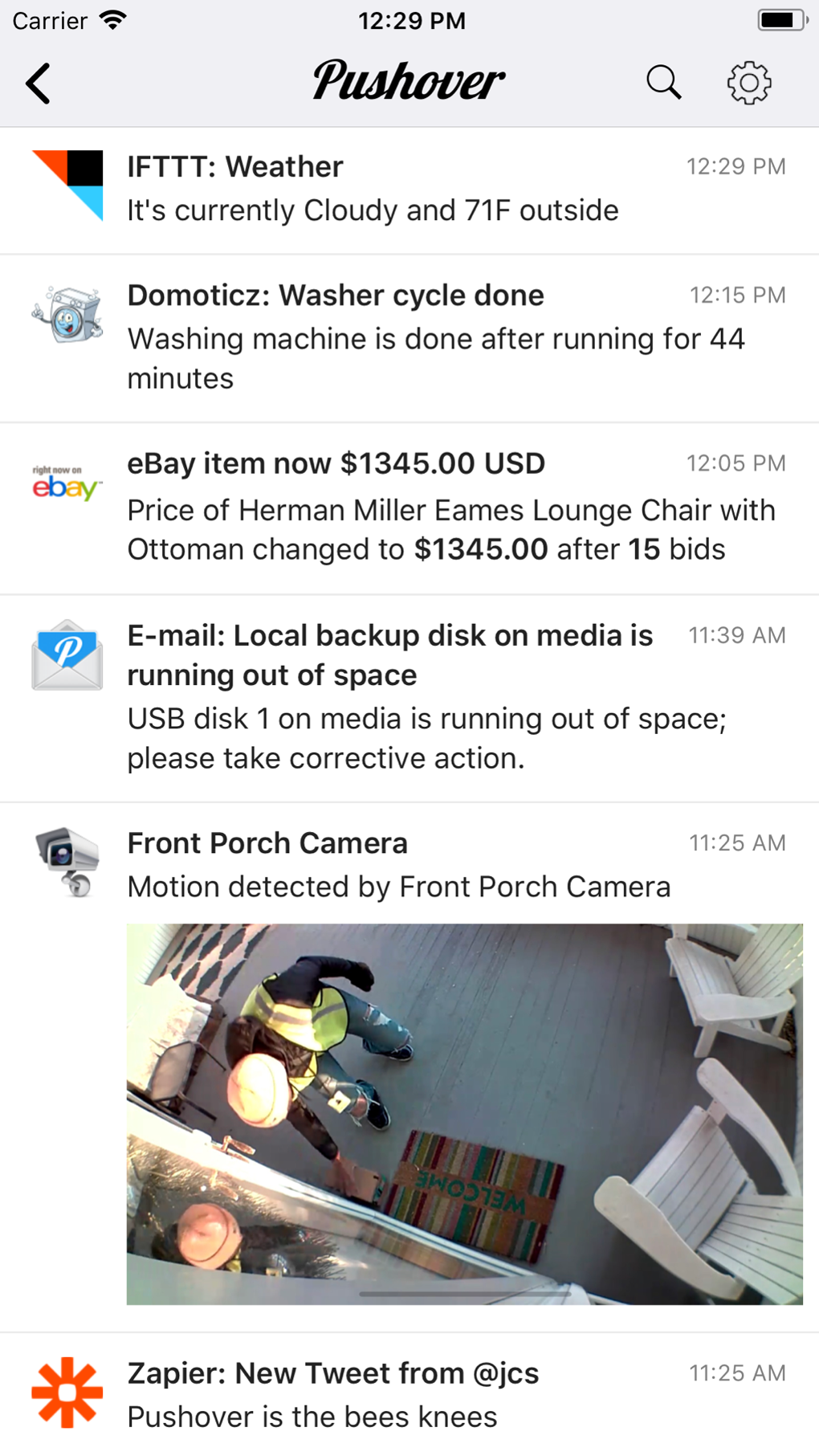 Pushover Notifications para iPhone - Descargar