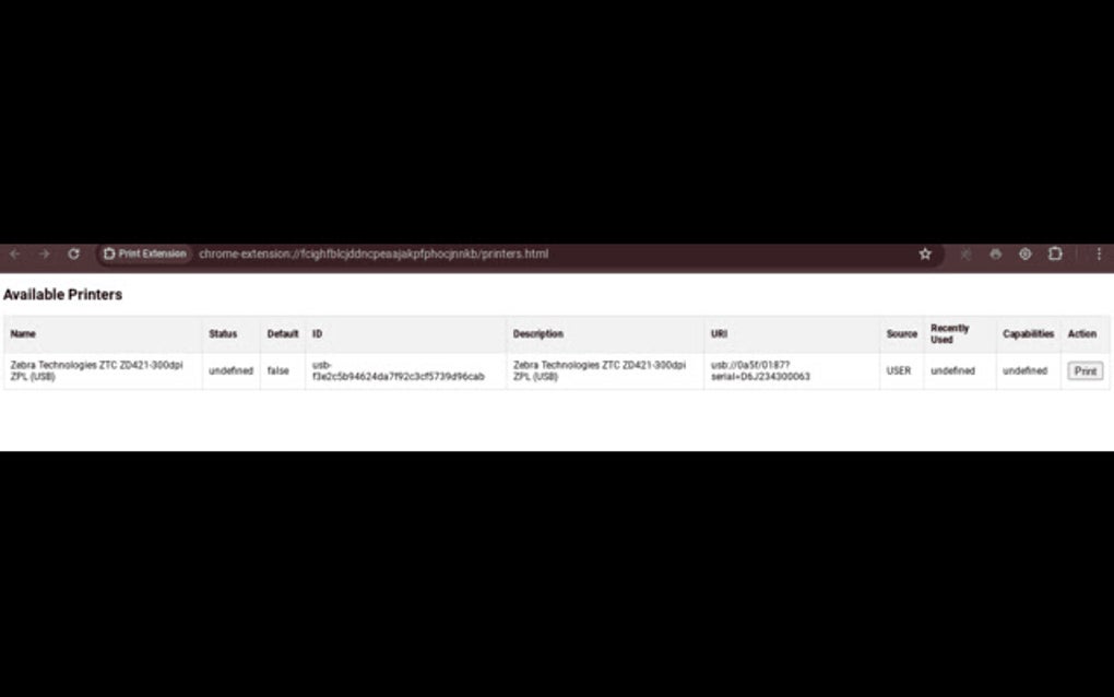 Printer Extension für Google Chrome - Erweiterung Download