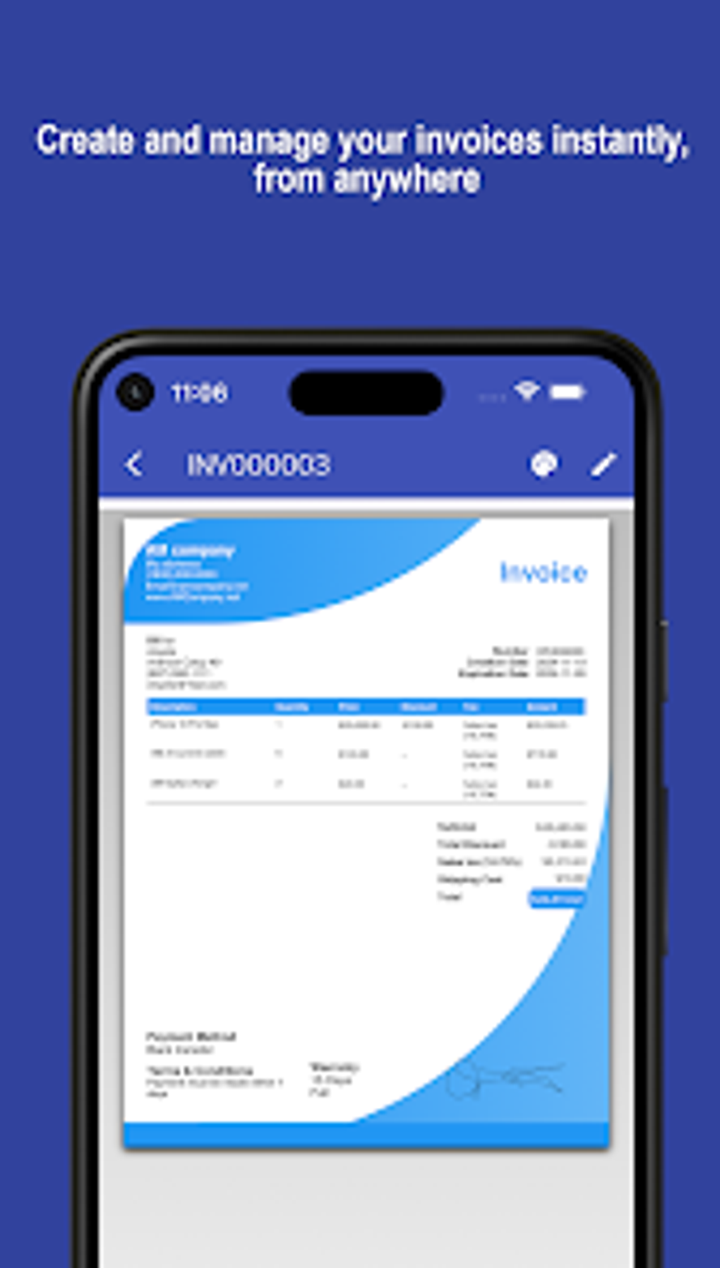 My Invoices: Simple Billing para Android - Descargar