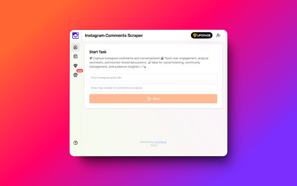 Instagram Comments Scraper para Google Chrome - Extensión Descargar