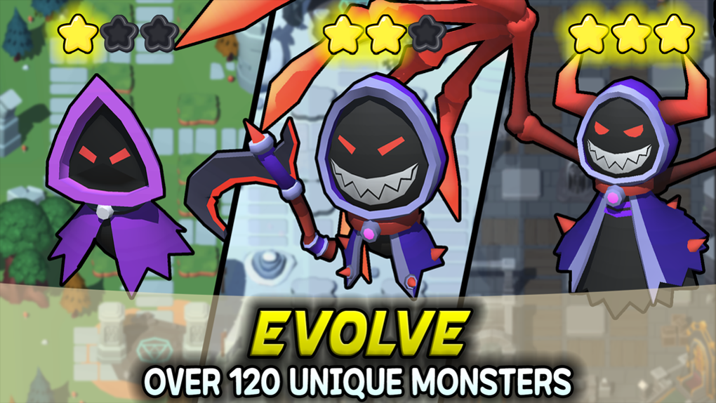 Idle Monster TD Evolved for iPhone - Download
