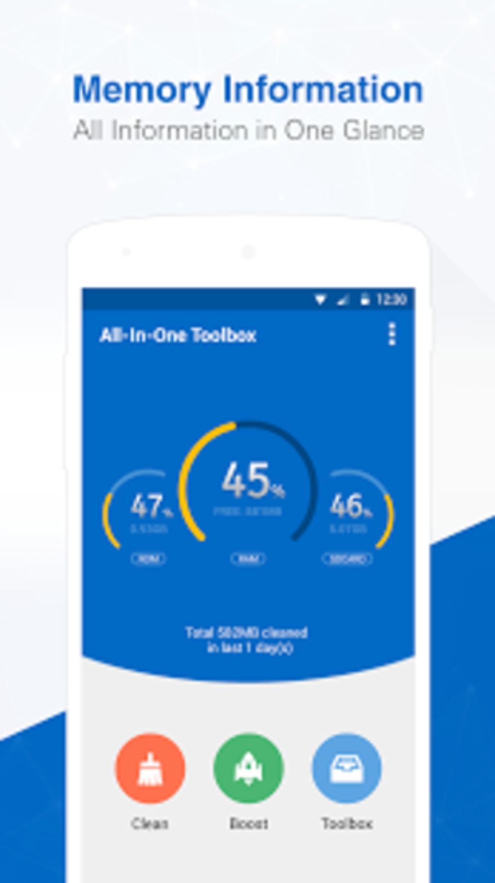 All-In-One Toolbox: Cleaner Speed Widget APK สำหรับ Android - ดาวน์โหลด