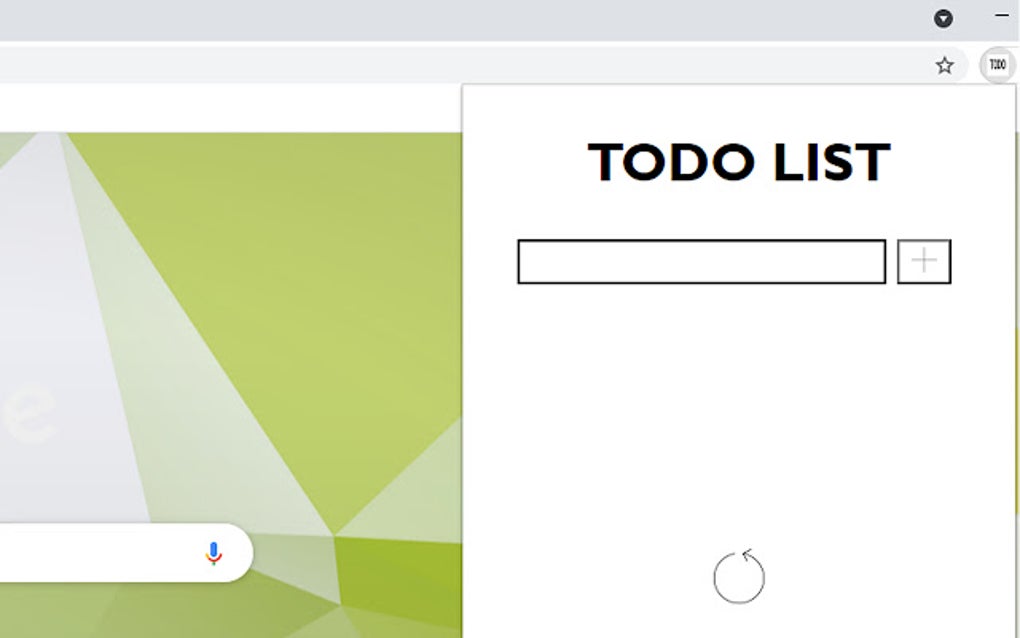 ToDoList para Google Chrome - Extensión Descargar