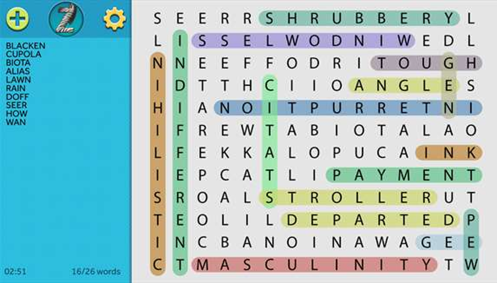 Simple Word Search 