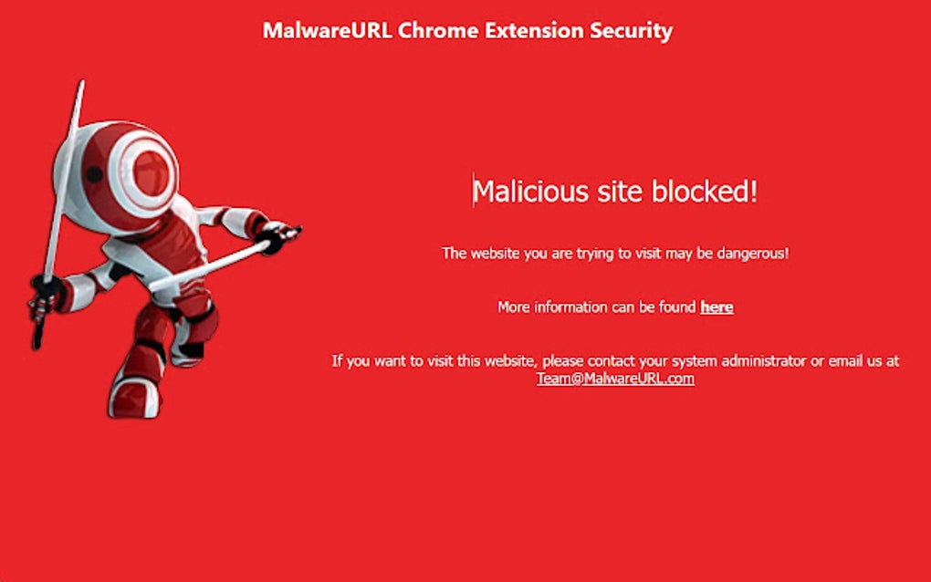 MalwareURL Safe Browsing Corporate for Google Chrome - Extension Download