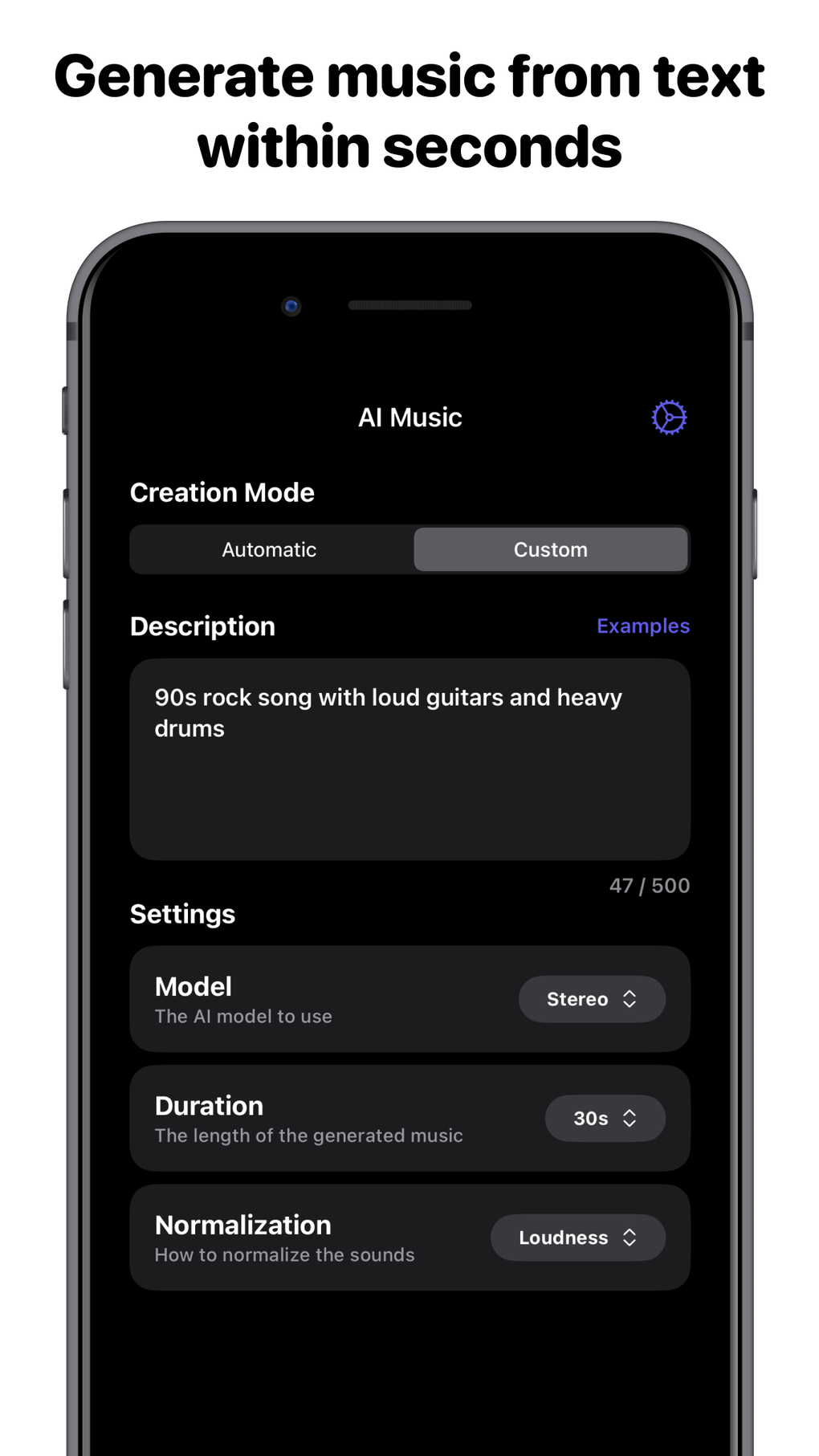 AI Music Generator Song Maker para iPhone - Descargar