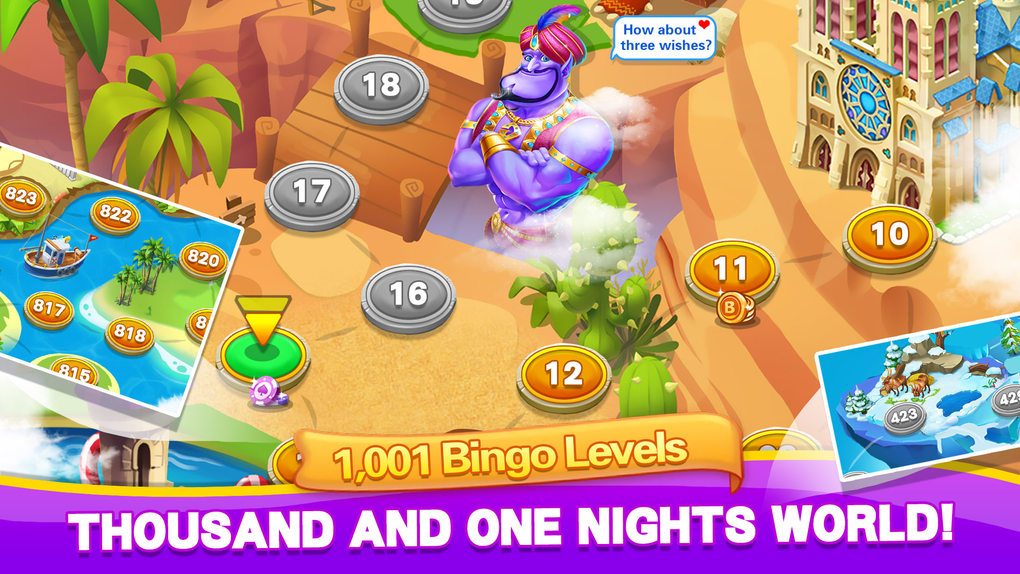 Bingo 1001 Nights - Bingo Game für iPhone - Download