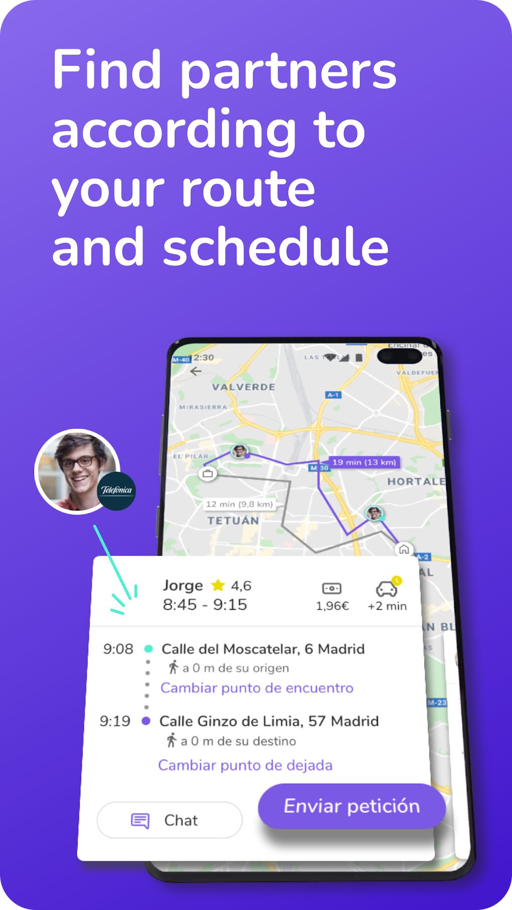 Hoop Carpool Shared Commuting for Android - Download