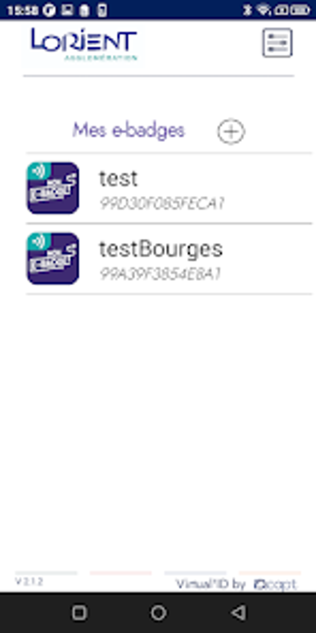 Mon e-badge для Android — Скачать