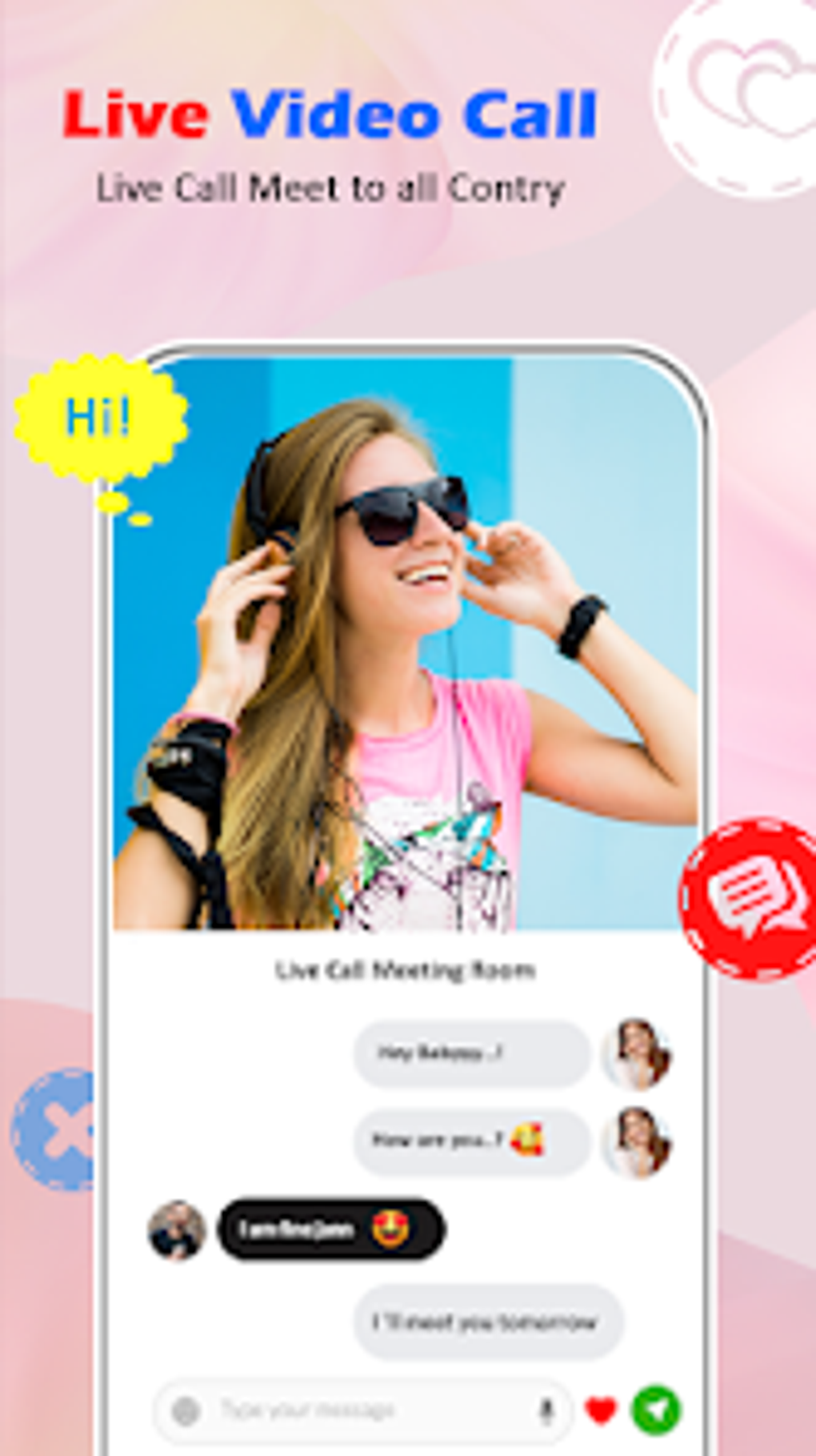 Live Video Call - Global Call para Android - Descargar