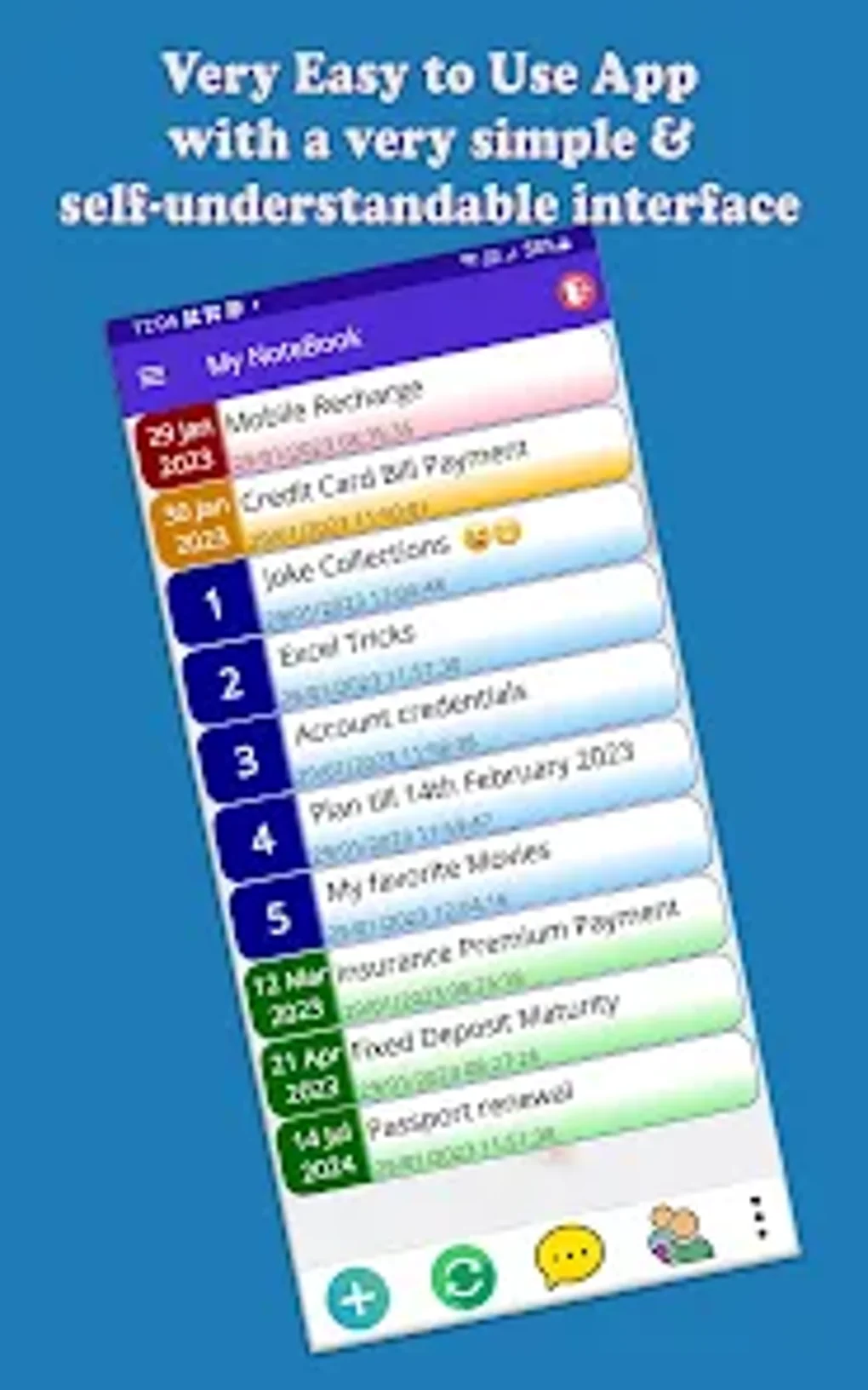My NoteBook pour Android - Télécharger