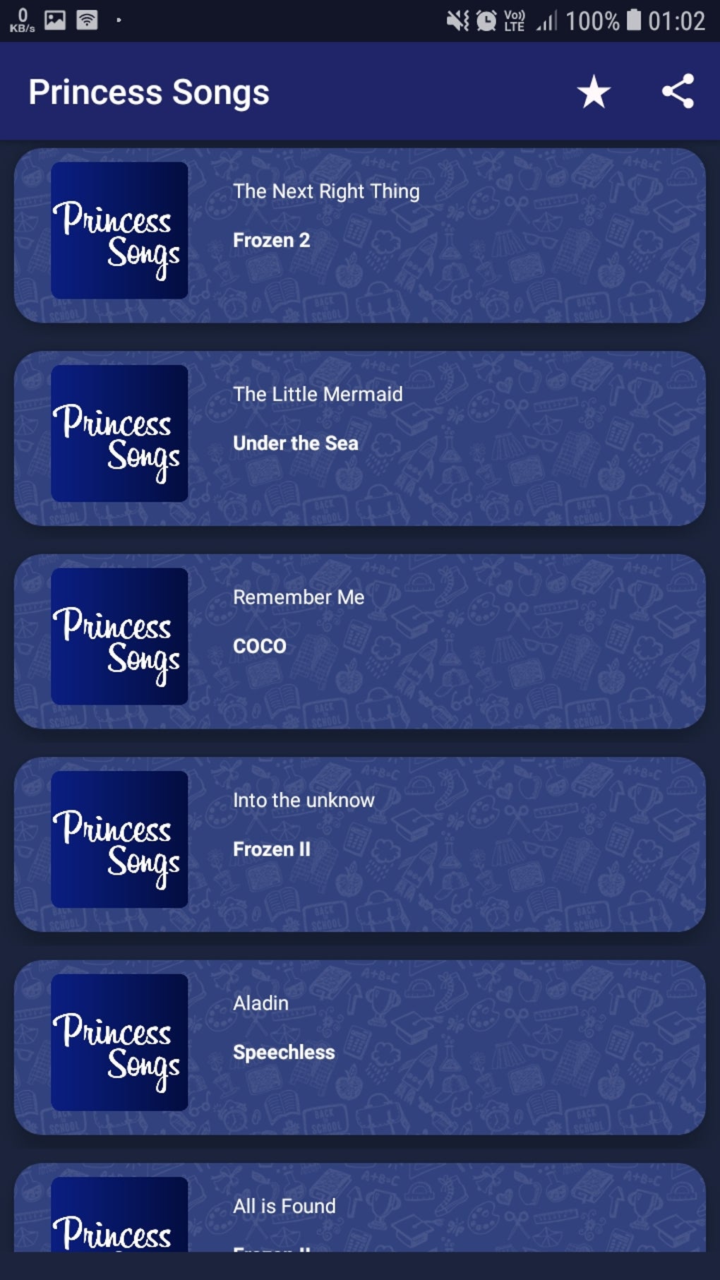 Princess Songs Lyrics Game for Android - Download