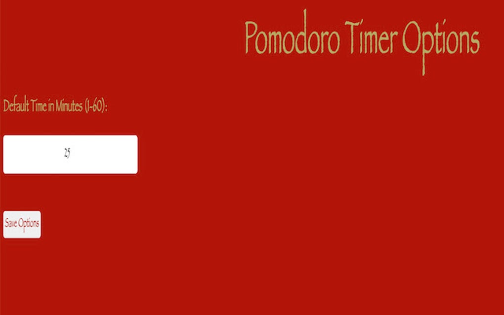 Pomodoro Timer Google Chrome için - Eklenti İndir