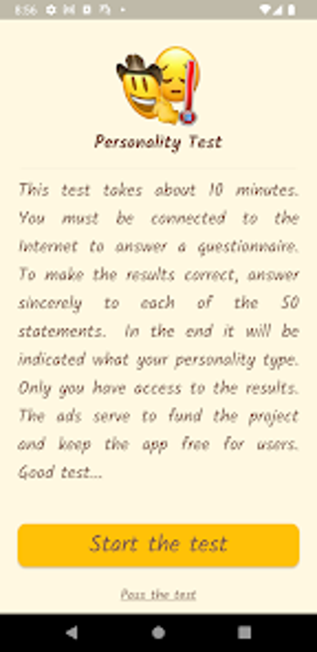 Personality Test para Android - Descargar