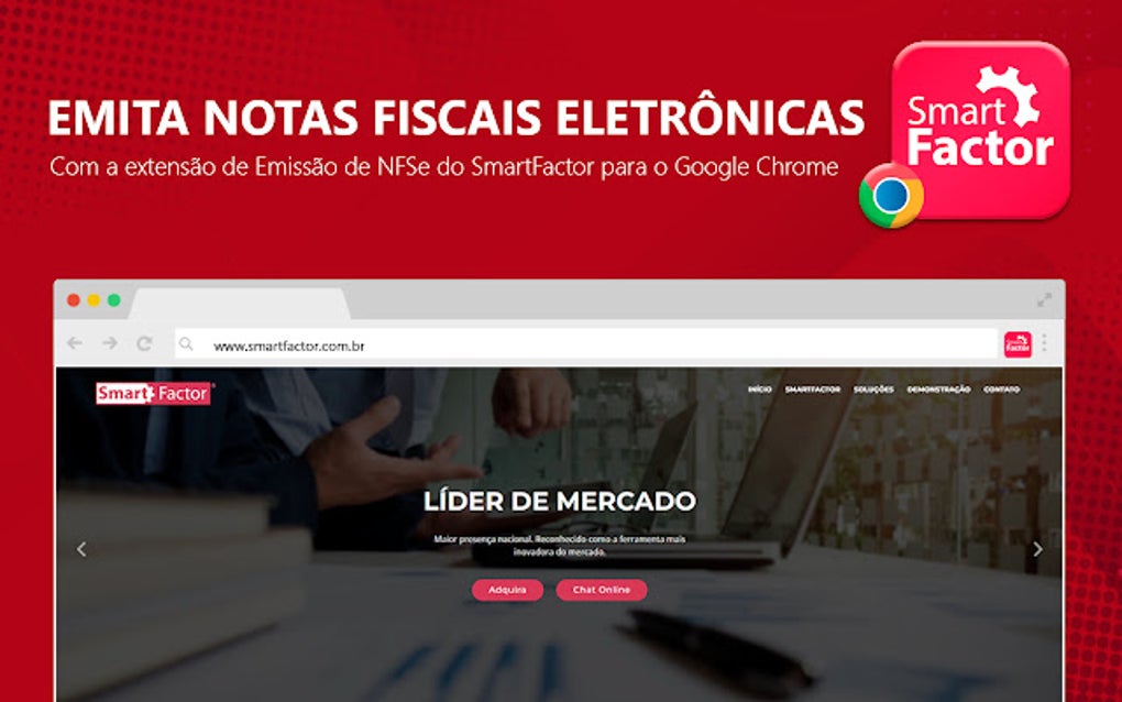 SmartFactor - Emissor de NFSe for Google Chrome - Extension Download