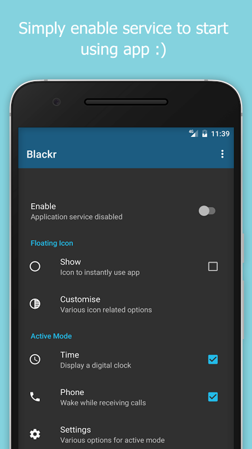 Blackr - AMOLED Screen Off APK for Android - Download