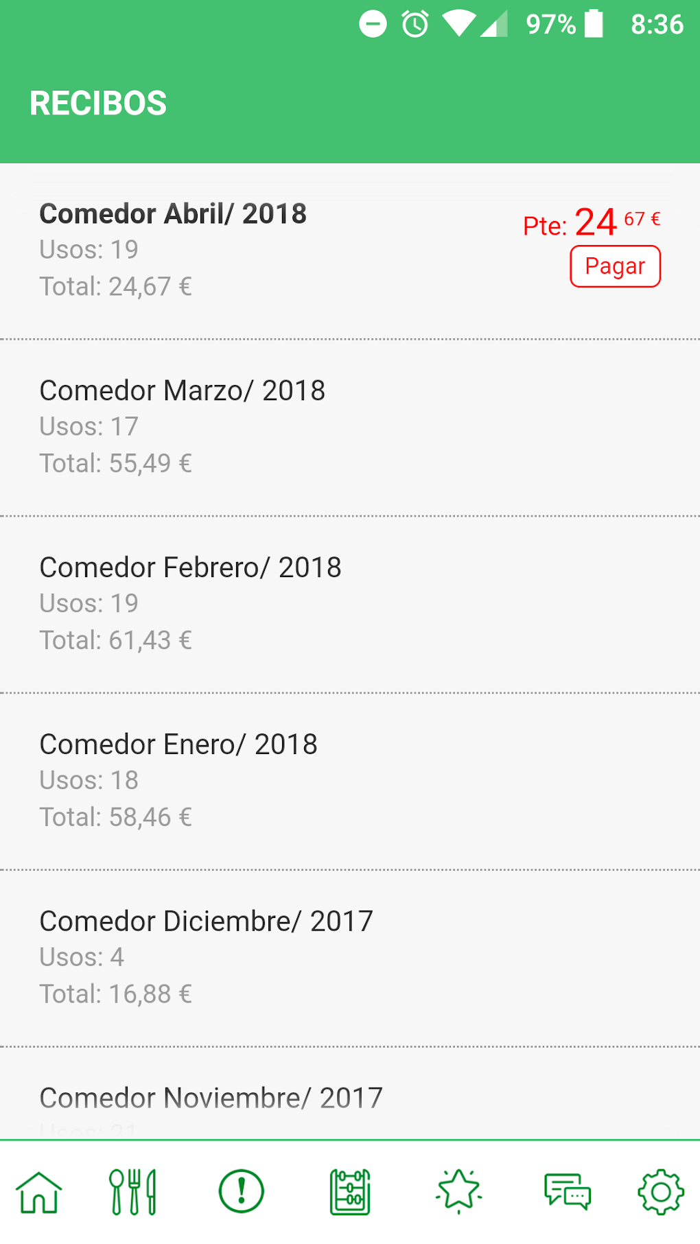 SERHS Food Educa para Android - Descargar