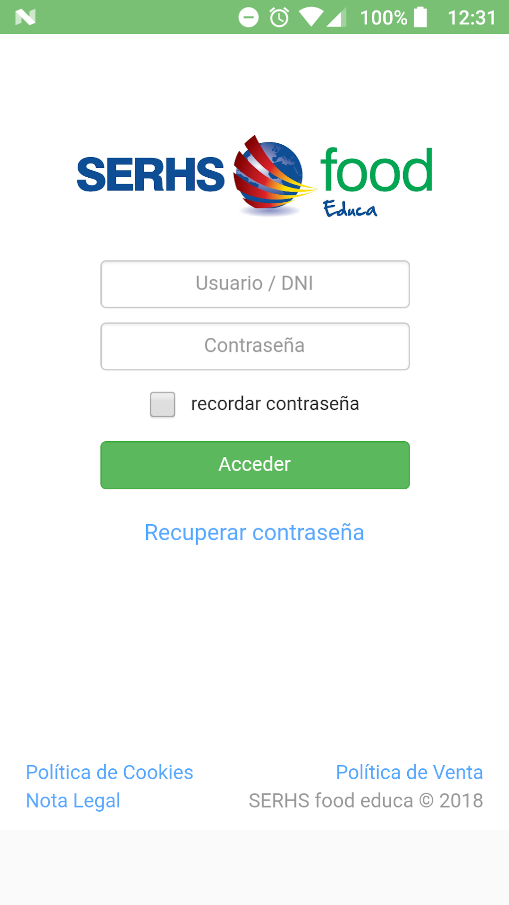 SERHS Food Educa para Android - Descargar