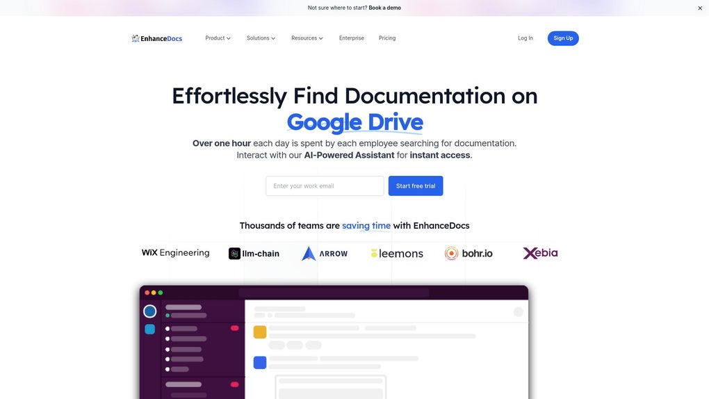 EnhanceDocs สำหรับ AI ผลิตภาพ: รีวิว, คุณสมบัติและการใช้งาน