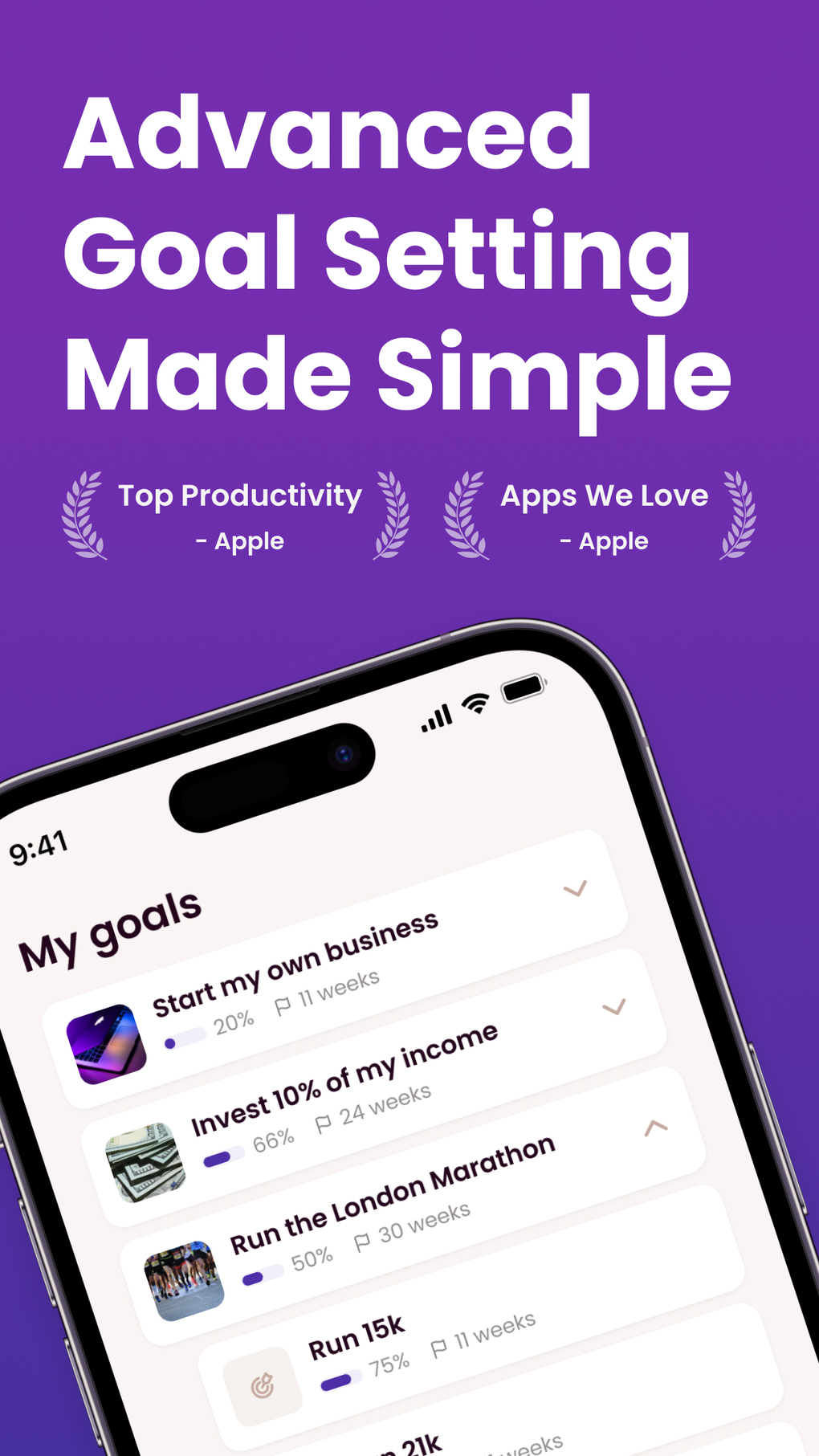 iPhone 용 Griply: Goal Setting Tracker - 다운로드 iPhone 용 Griply: Goal Setting Tracker - 다운로드