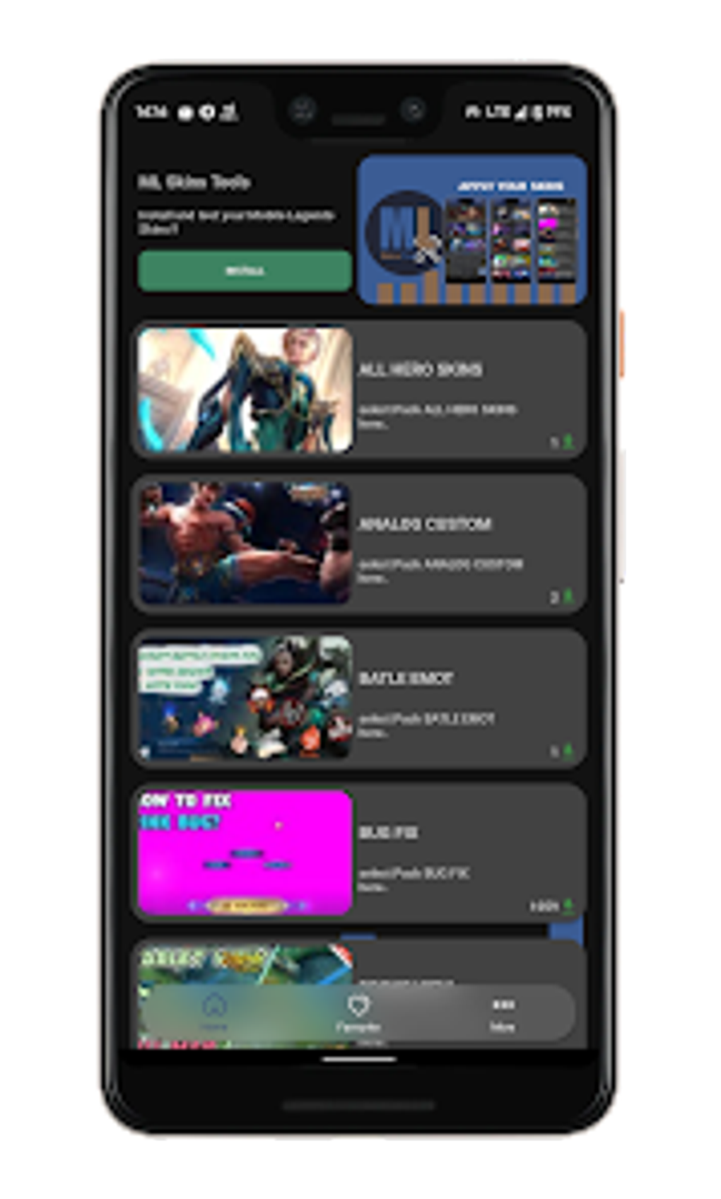 ML Skins Tool Plus For Android Download ML Skins Tool Plus For Android Download