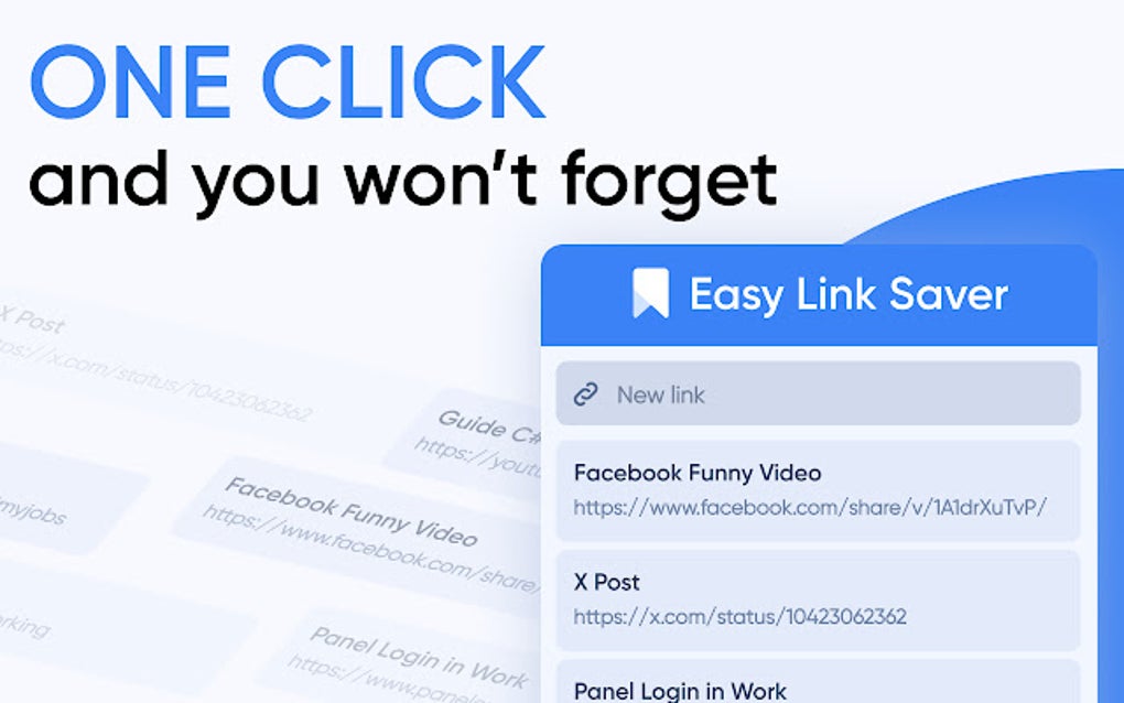 Easy Link Saver for Google Chrome - Extension Download