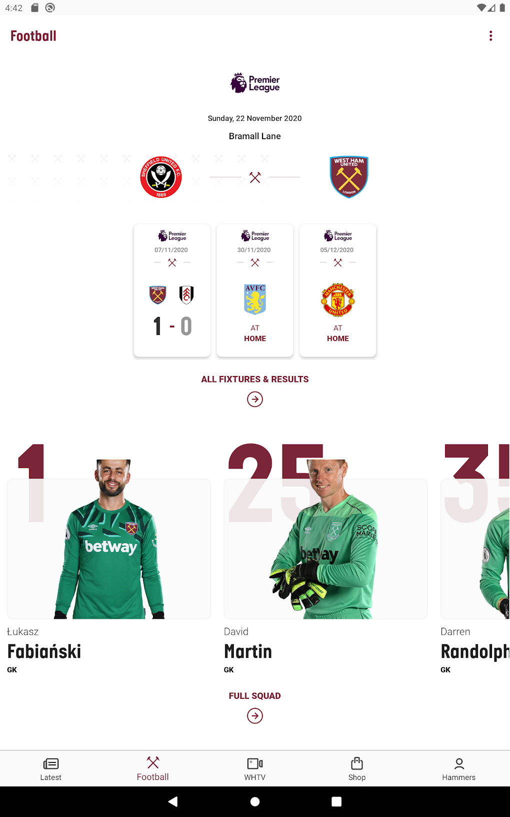 West Ham United APK for Android - Download