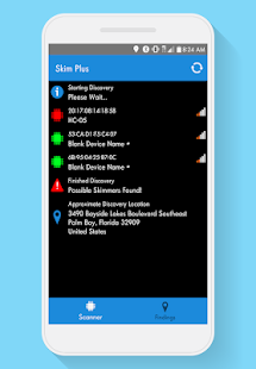 Skim Plus Bluetooth Skimmer Detection for Android - Download