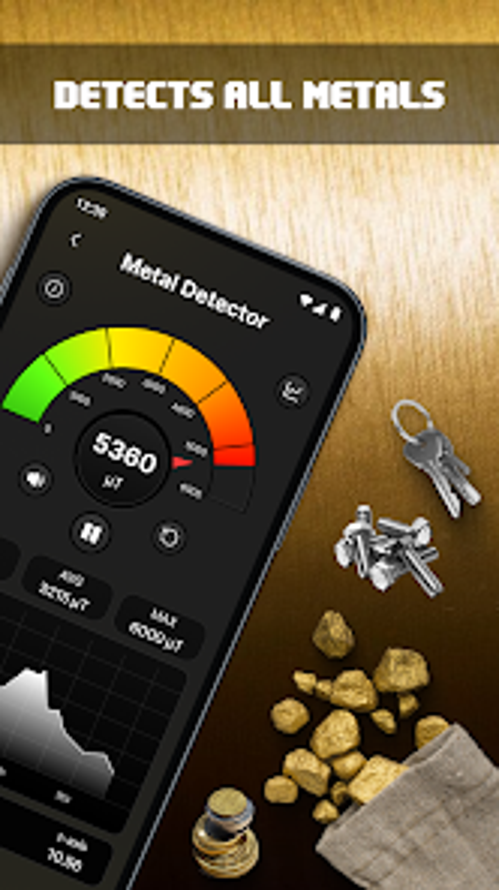 Metal Detector - Gold Finder for Android - Download