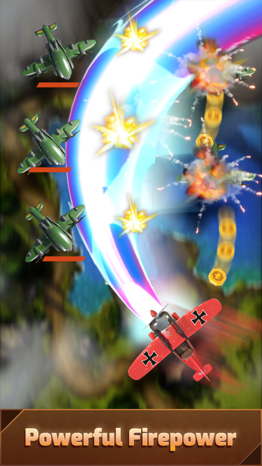 Sky Invader: WW2 shooting game para Android - Descargar