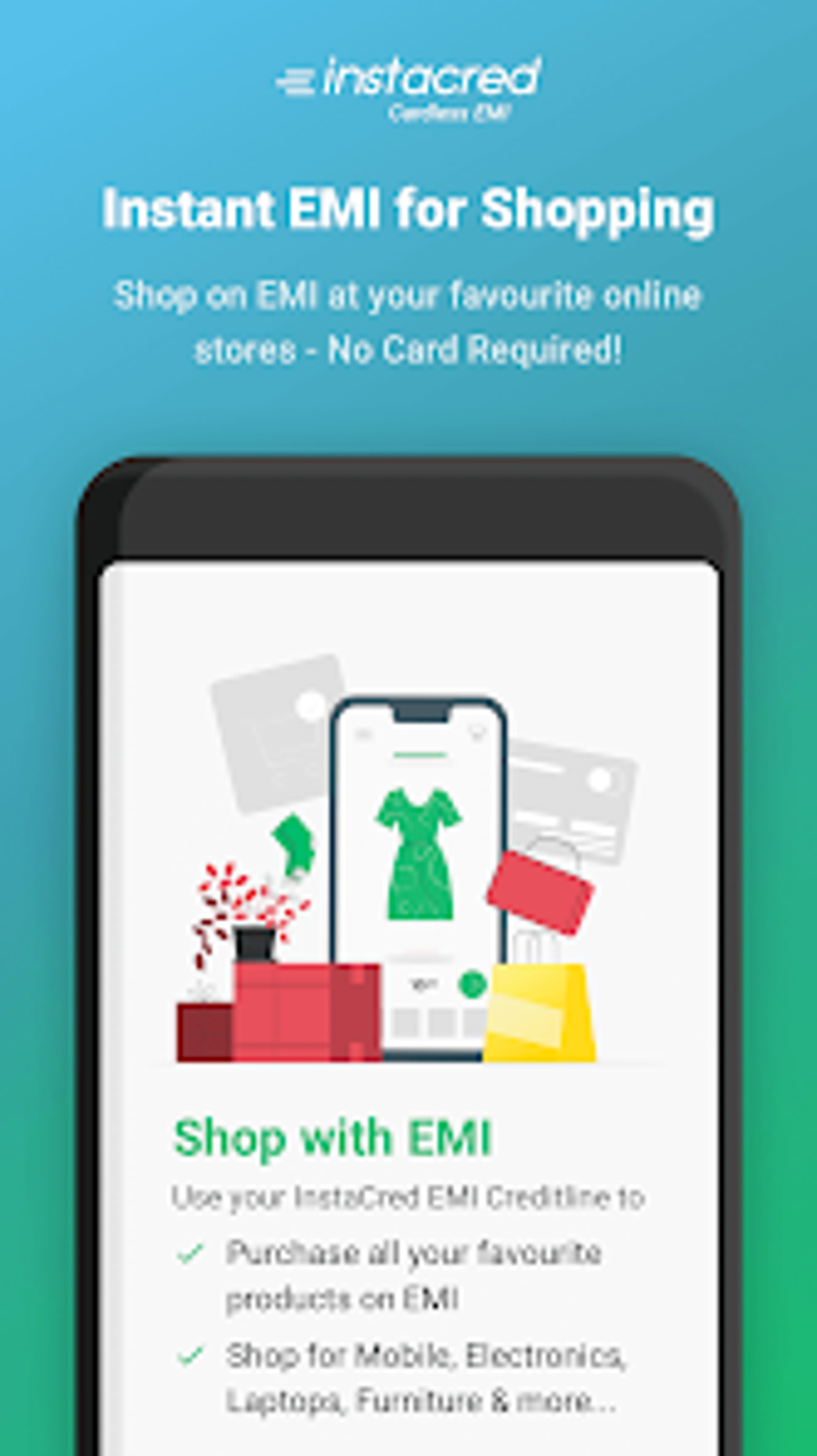 InstaCred - Instant EMI for Sh for Android - Download